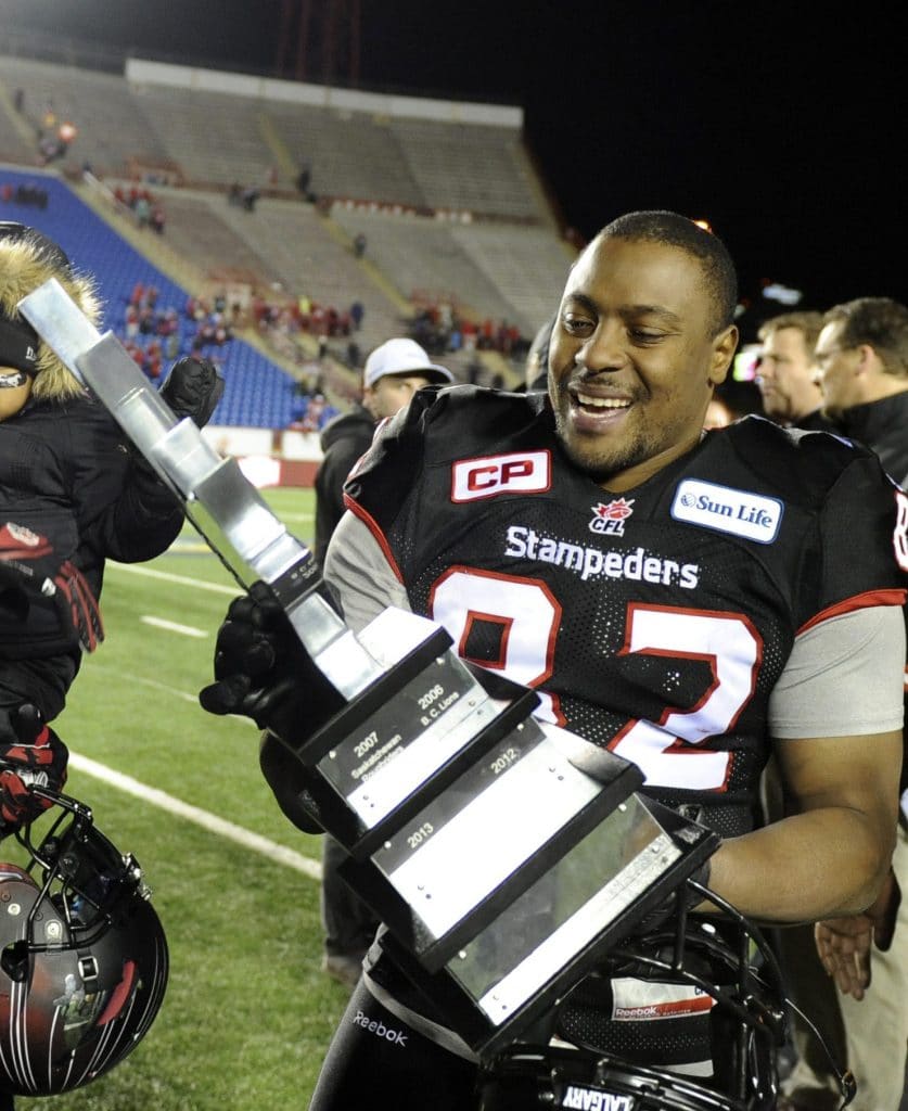 Nik Lewis becoming all-time reception leader in Canadian Football ...